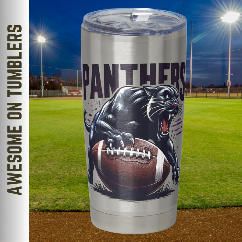 Panthers Football Mascot PNG: Sublimation Design (digital Download - Etsy