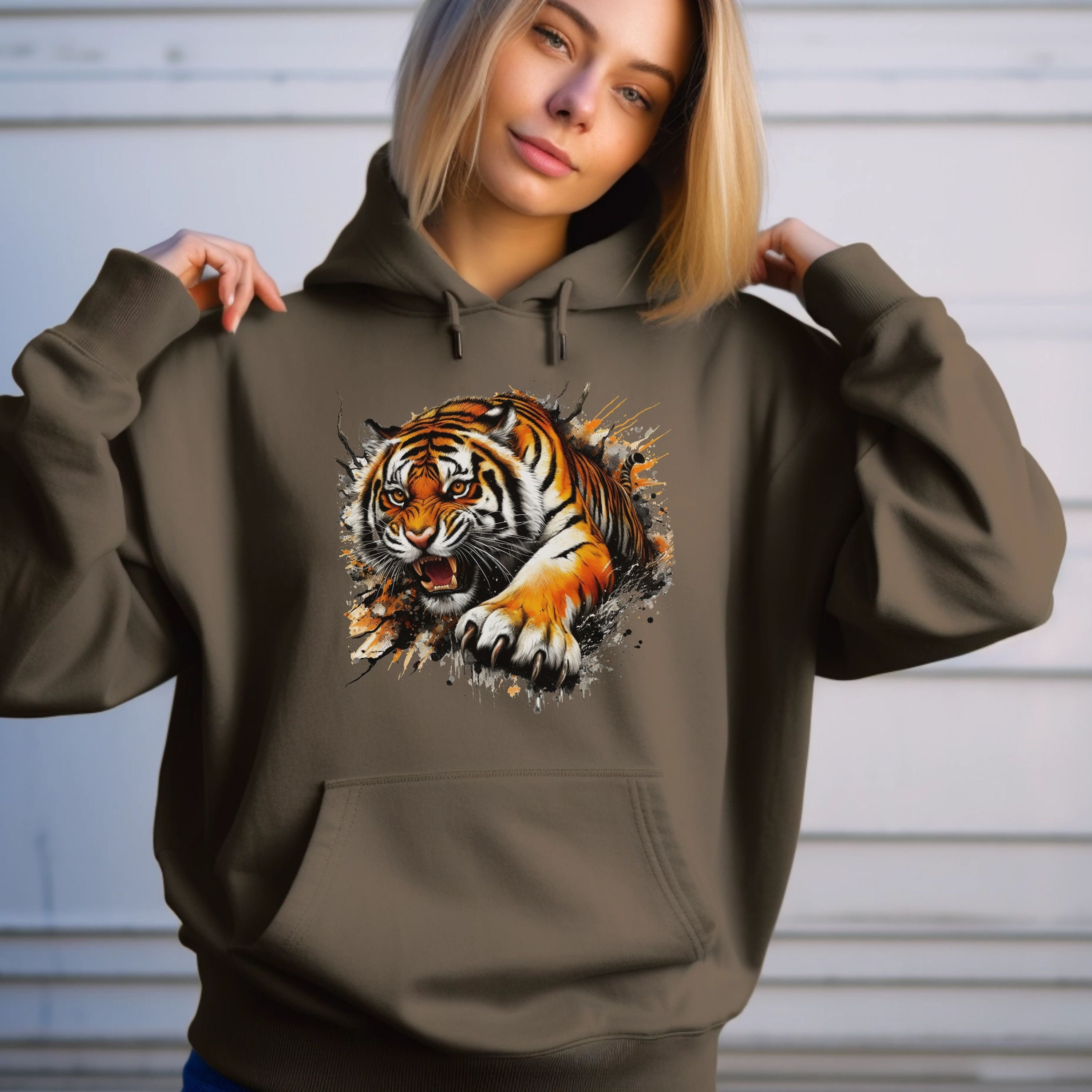 Tiger Mascot PNG: T-shirt Sublimation Design (digital Download) - Etsy