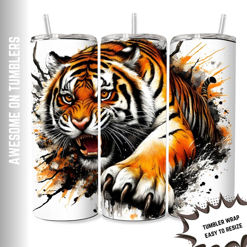 Tiger Mascot PNG: T-shirt Sublimation Design (digital Download) - Etsy