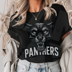 Panther Mascot PNG: Football Sublimation Design (instant Download) - Etsy