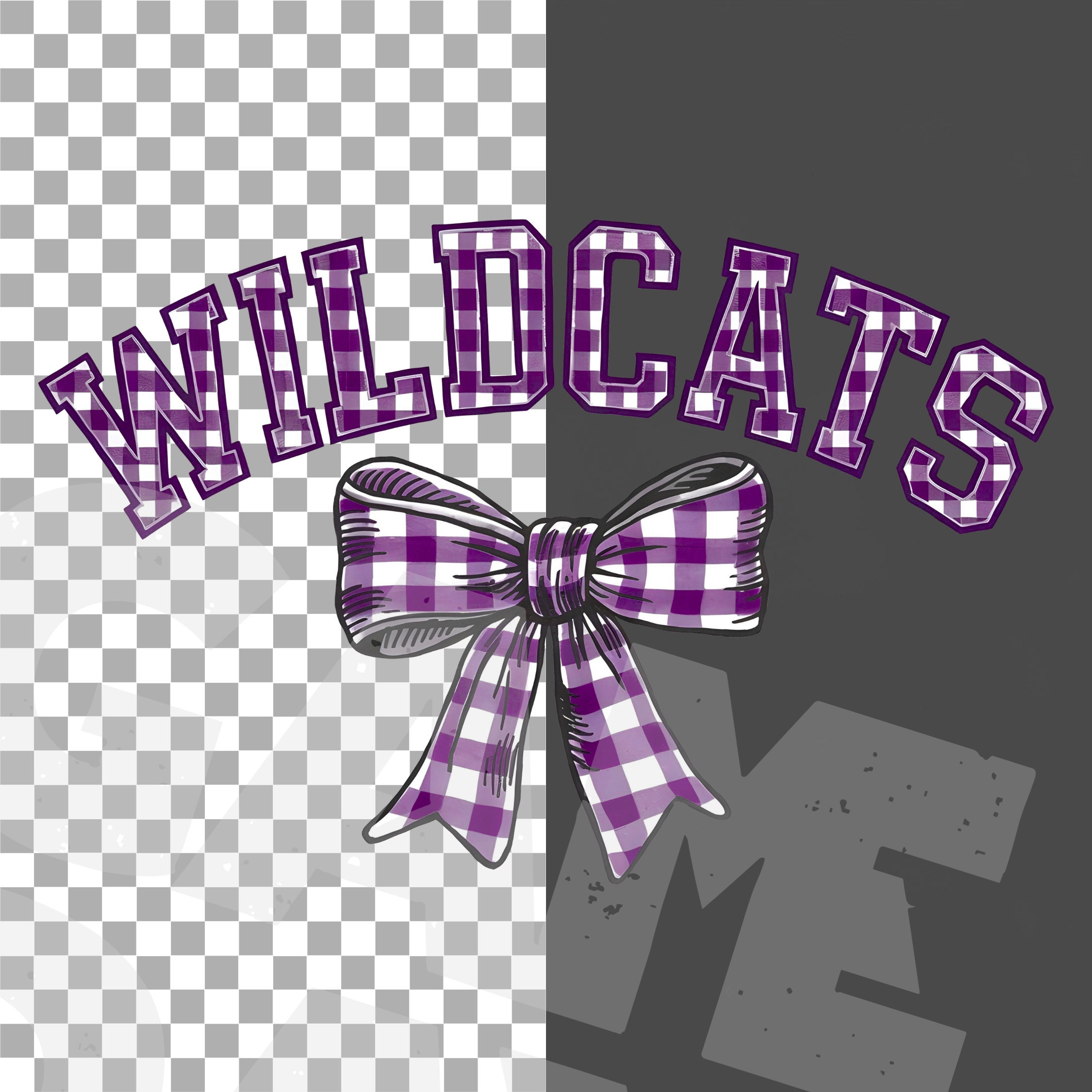 Blue Wildcats Spirit Bow PNG, Coquette Bow Wildcats Shirt PNG, Wildcats ...