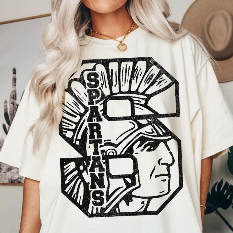 Spartan Monogram - Etsy