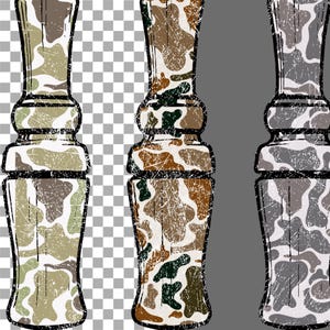 Retro Camo Duck Call PNG: Hunting Sublimation Design (digital Download ...
