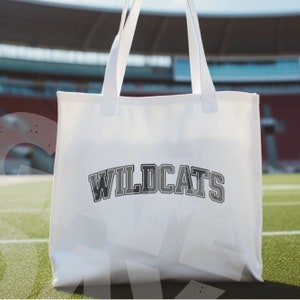 Grunge Wildcats Mascot Png, Retro Varsity Wildcats School Mascot Text ...