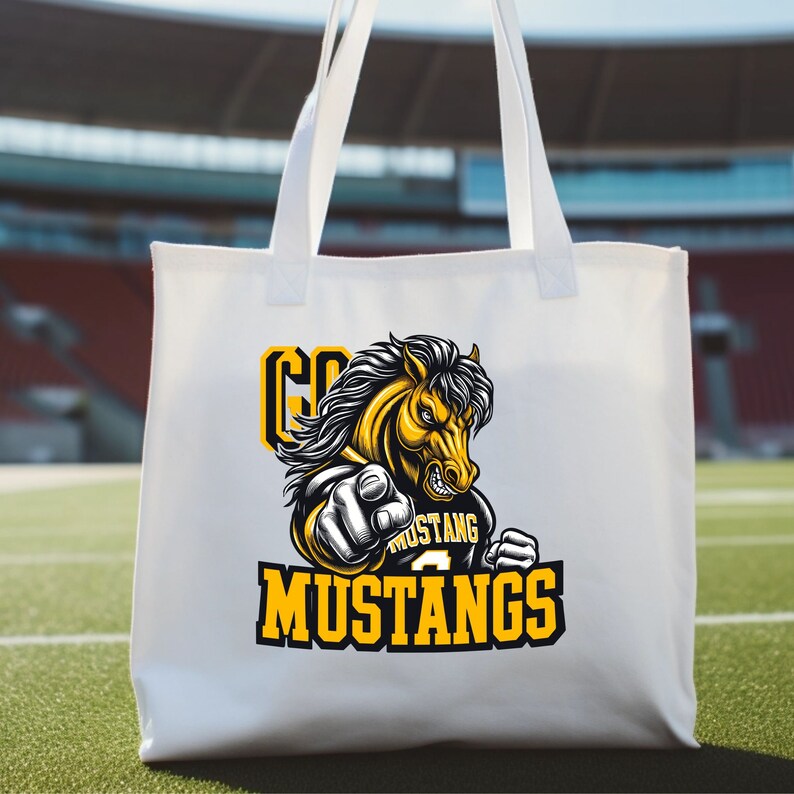 Mustangs Mascot PNG: School Spirit Design (digital Download) - Etsy