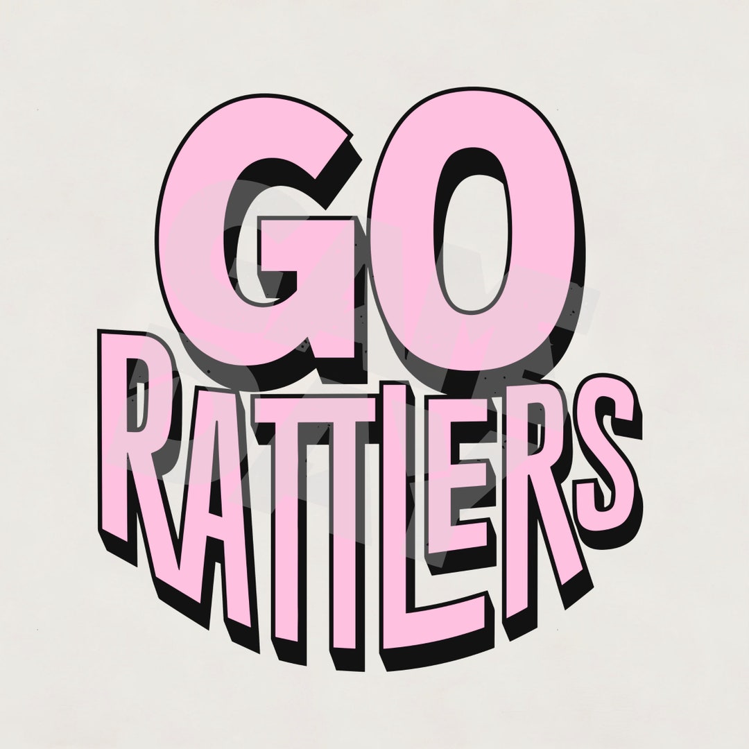 Go Rattlers Shirt PNG | Rattlers Mascot Png | Pink Rattlers School ...