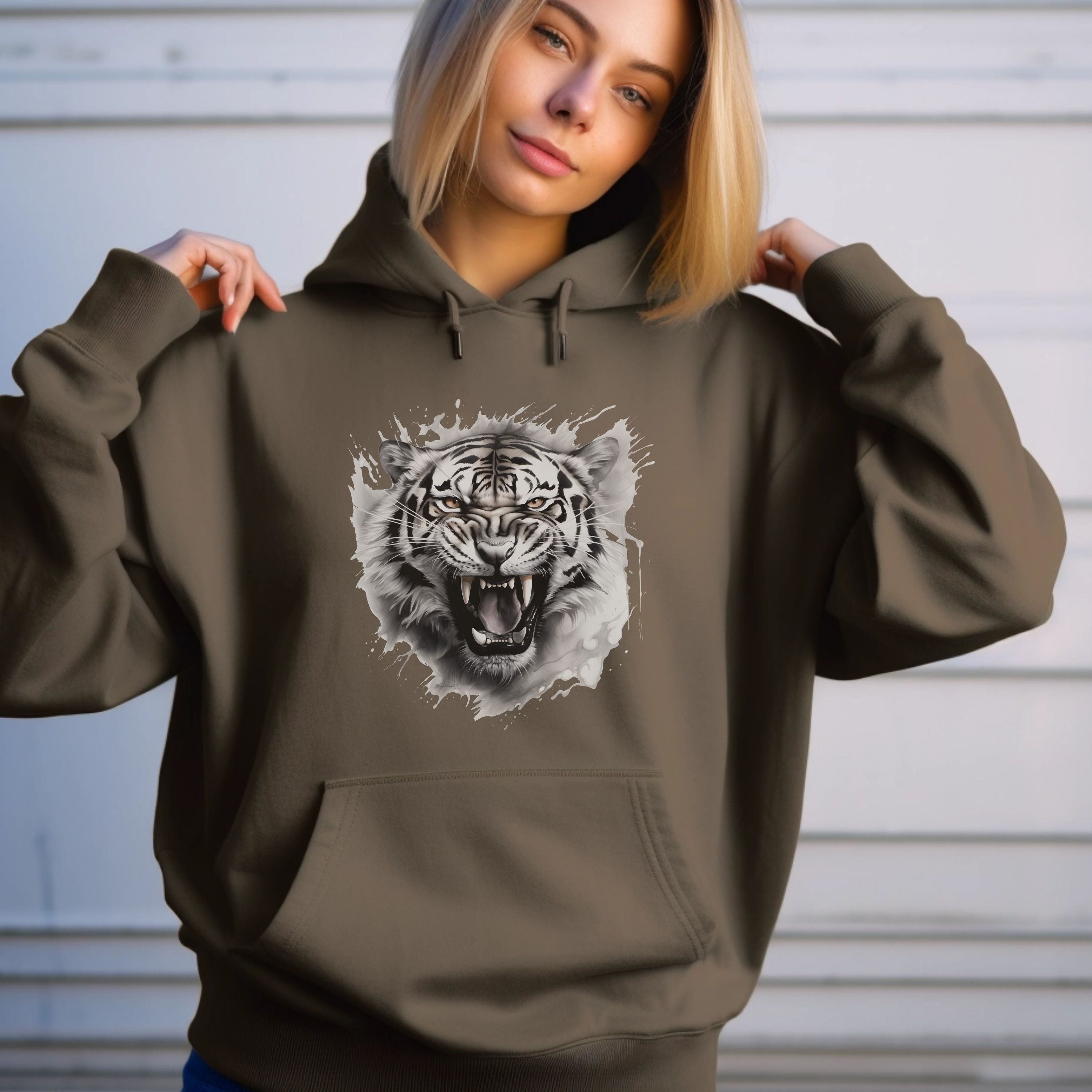 White Tiger PNG Tiger Game Day T-shirt Design L Tiger Spirit PNG Tiger ...