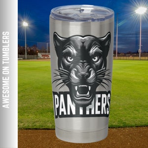 Panther Mascot PNG: Football Sublimation Design (instant Download) - Etsy