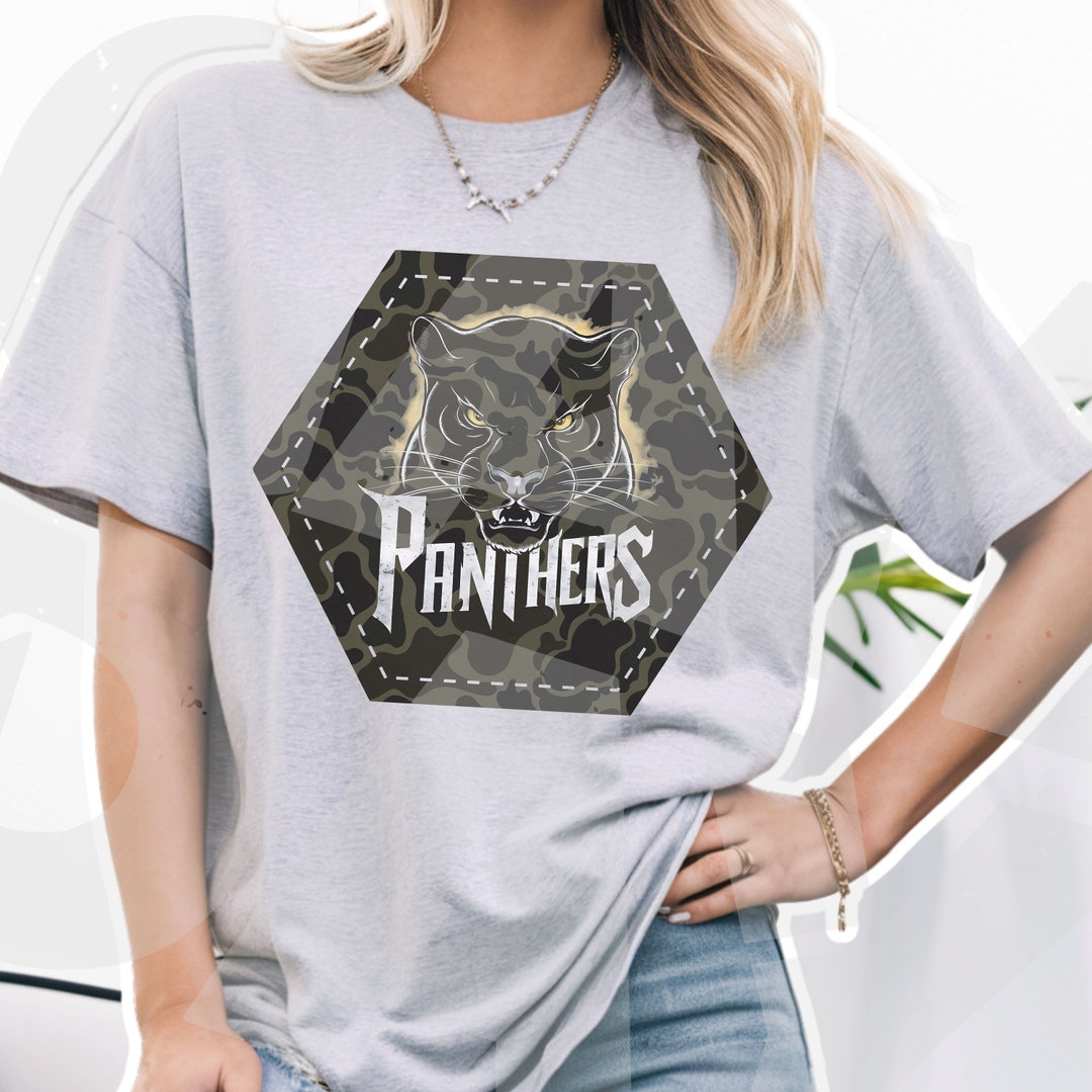 Camo Panther Mascot PNG: Sublimation Design (digital Download) - Etsy