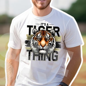 Tiger Spirit PNG: Mascot Shirt Design (digital Download) - Etsy