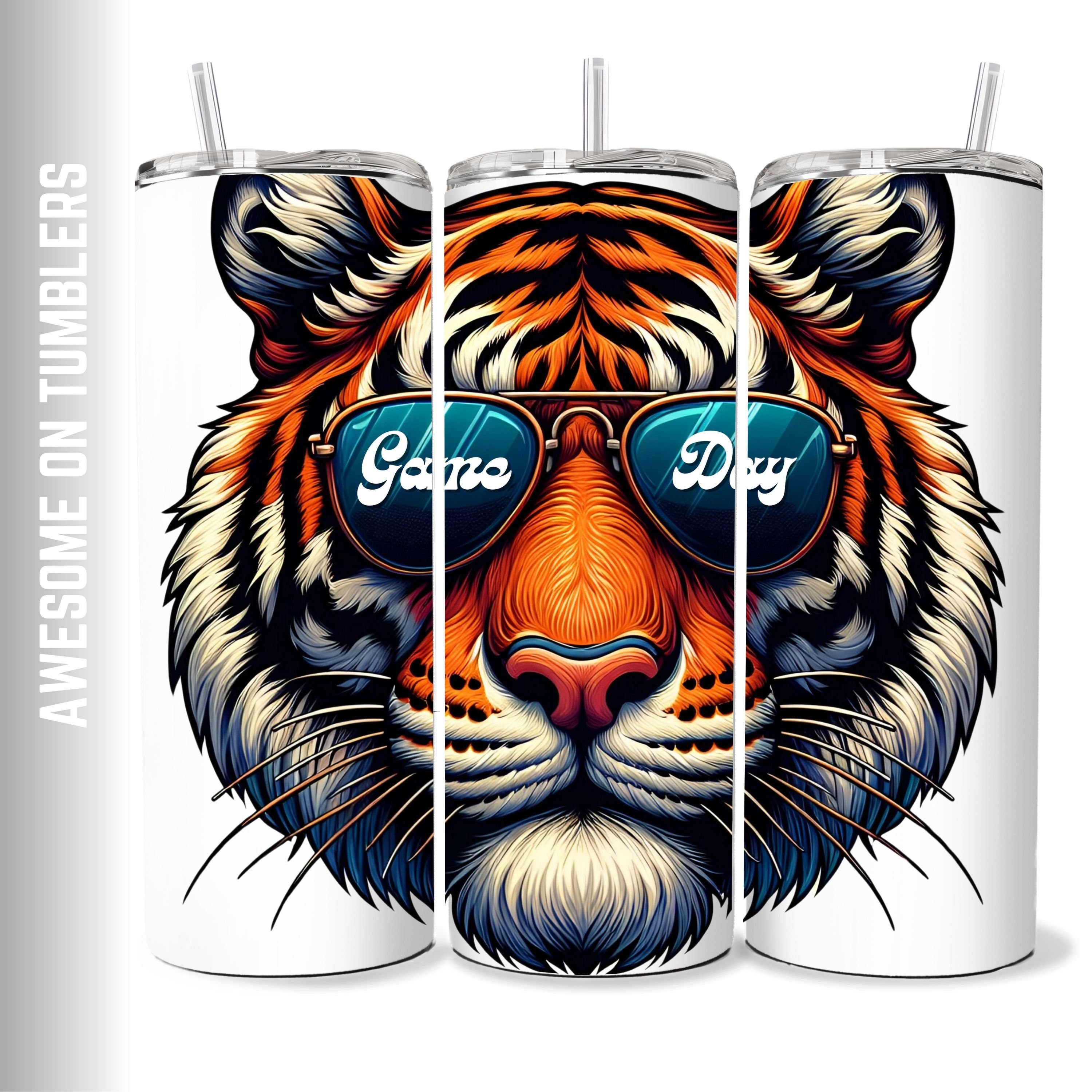 Tiger Game Day PNG Tiger Spirit PNG Tiger Face T-shirt Sublimation ...