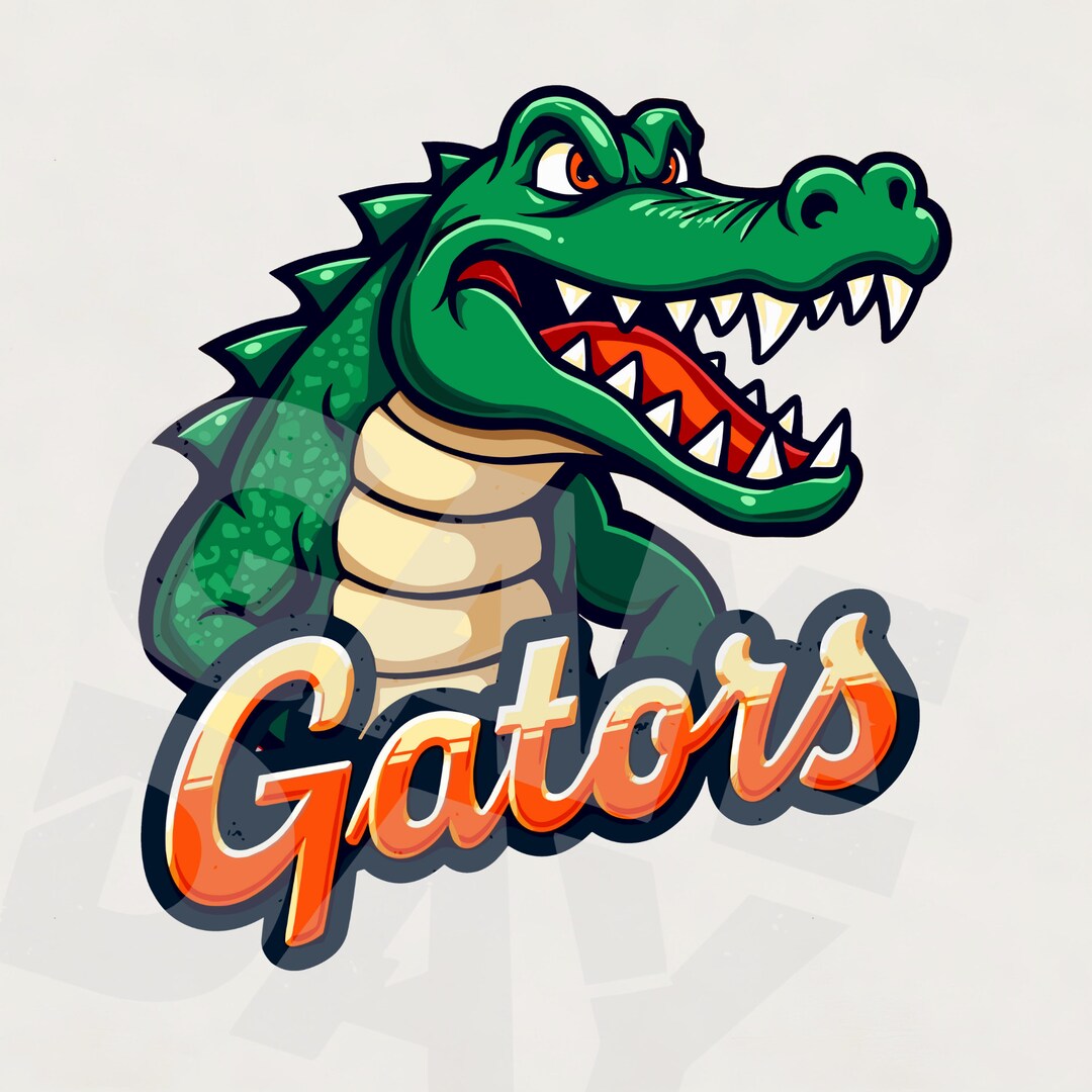 Kids Gators Team Logo PNG Gator Spirit PNG Alligators Shirt T-shirt ...