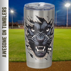 Angry Panther Ripping Claws PNG: Mascot Shirt Design (digital Download ...