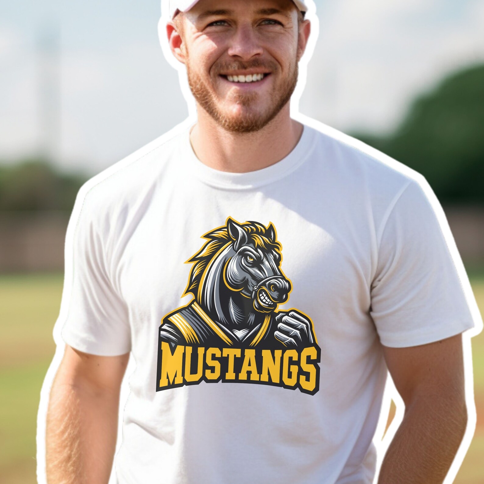 Mustangs Mascot PNG: School Spirit Graphic (digital Download) - Etsy