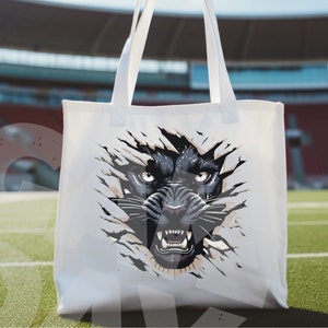 Angry Panther Ripping Claws PNG: Mascot Shirt Design (digital Download ...