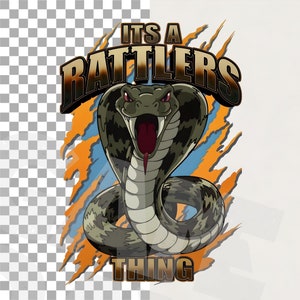 Its a Rattler Thing PNG Rattlers School Spirit Rattlers Mascot Png ...
