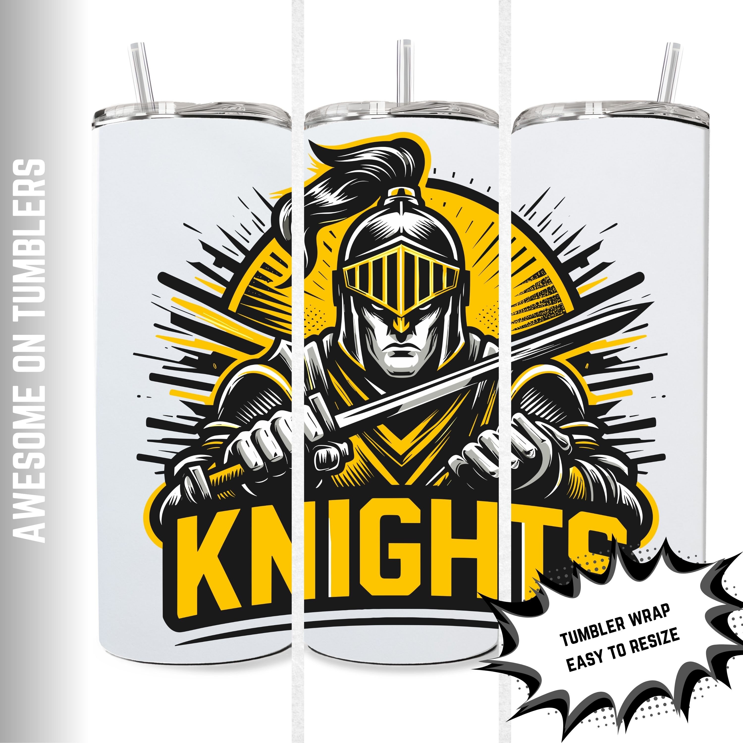 Knights Mascot SVG: School Spirit Design (digital Download) - Etsy
