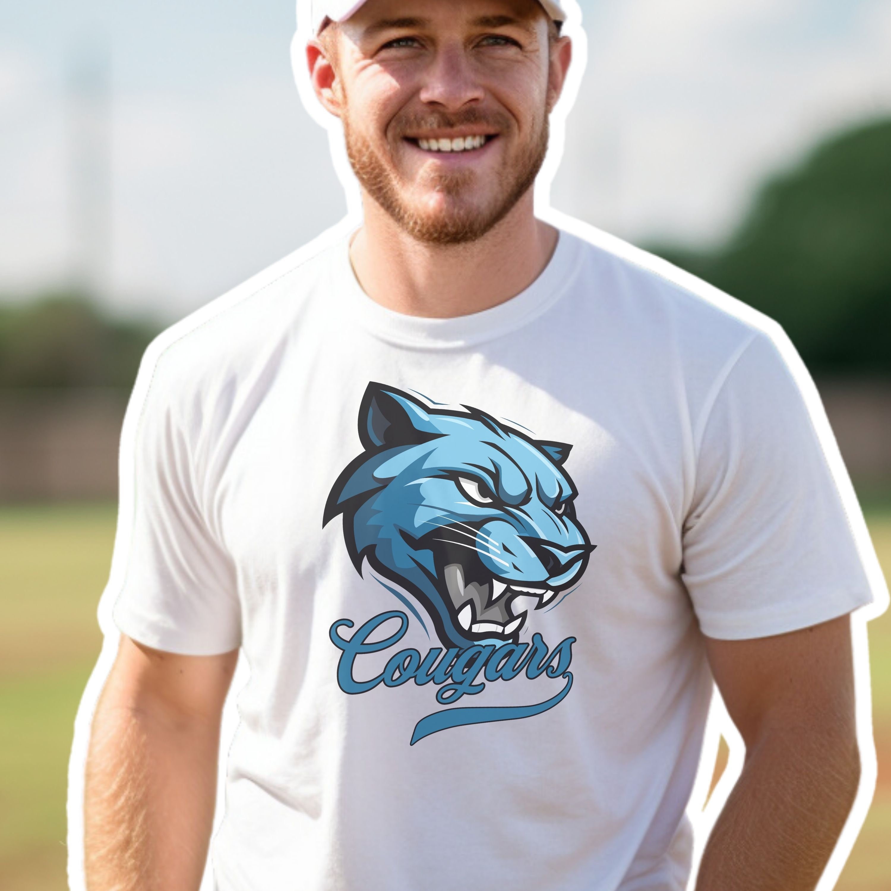 Cougar Mascot PNG: School Spirit Graphic (instant Download) - Etsy