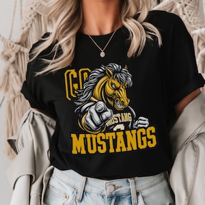 Mustangs Mascot PNG: School Spirit Design (digital Download) - Etsy