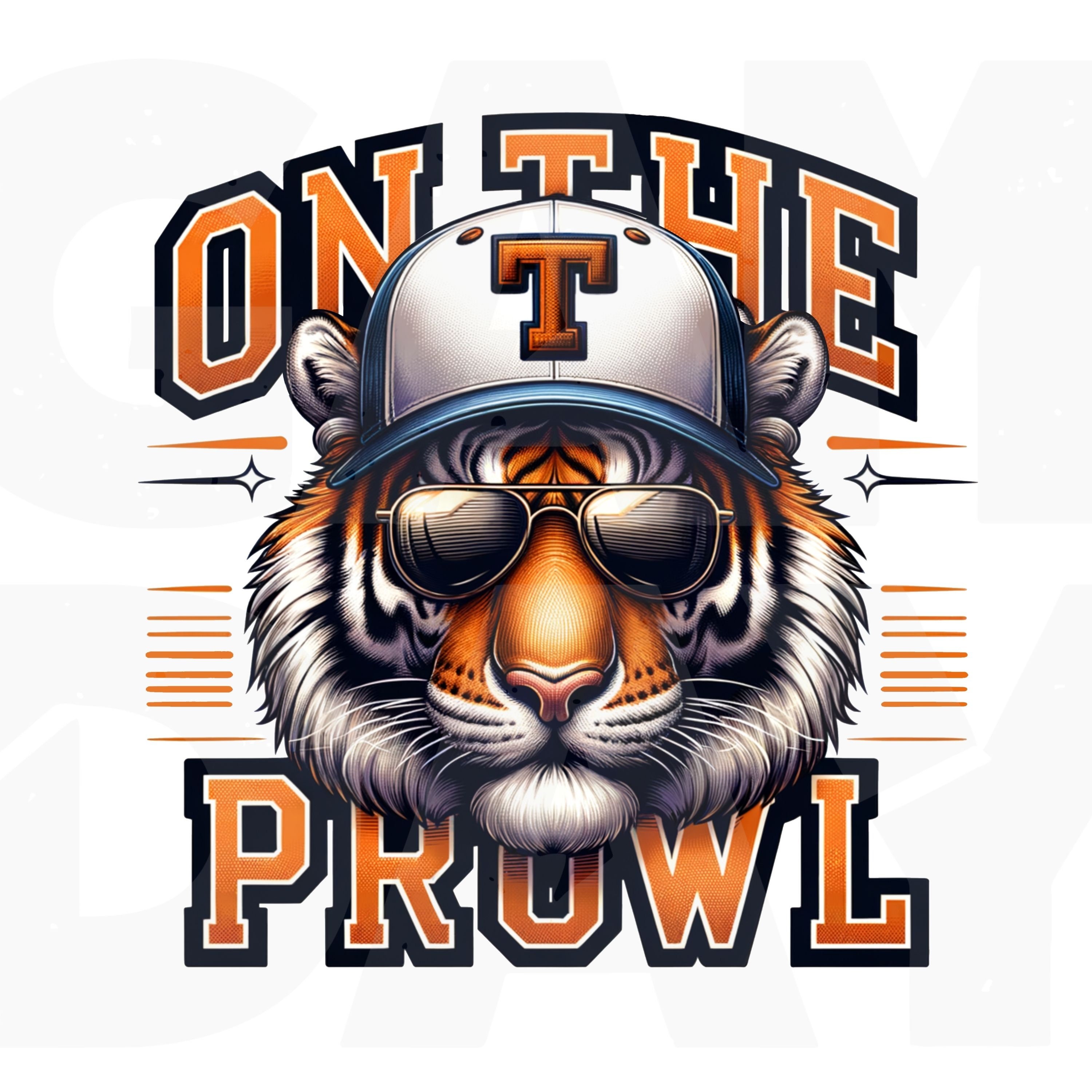 On the Prowl Png Tiger Claws PNG Tiger Mascot Design L Tiger Spirit PNG ...