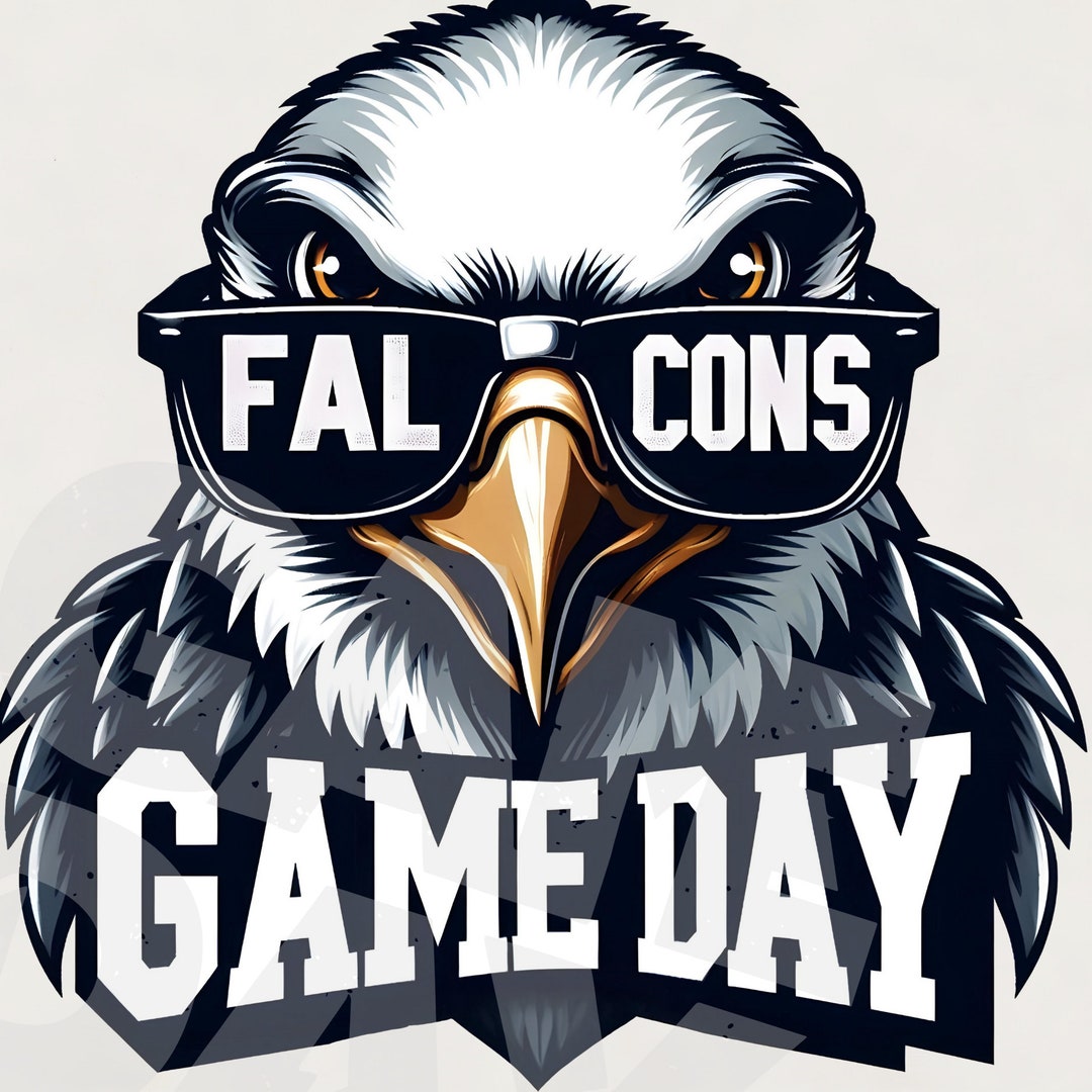 Blue Falcons PNG | Falcons Spirit Sublimation Design L Watercolour ...