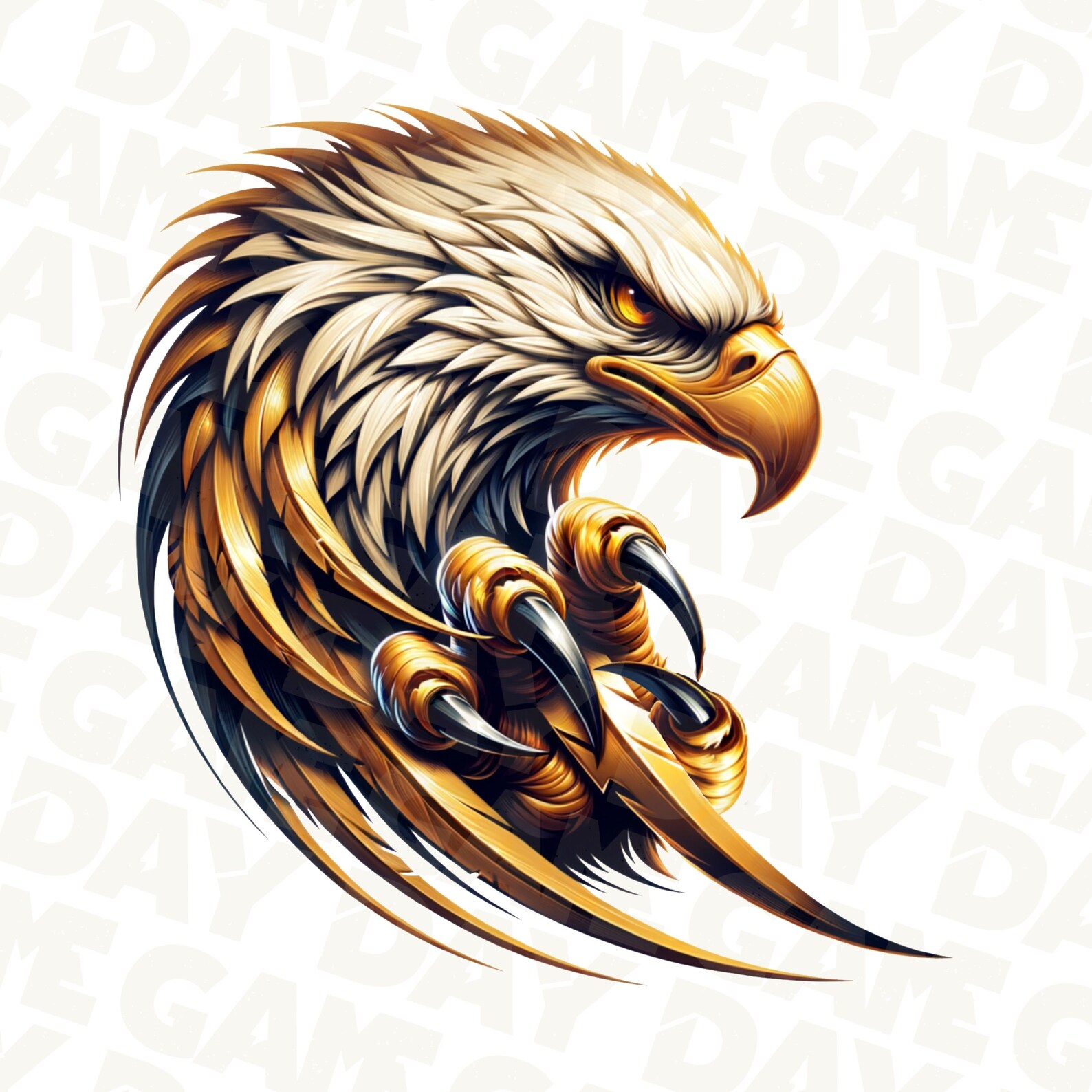 Eagle Claws Png Eagles Cheer PNG Eagle Mascot Design L Eagles Spirit ...