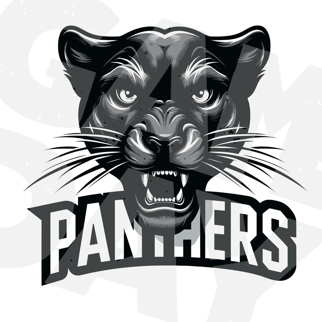 Panther Mascot Png | Panther Football Sublimation Design L Panther ...