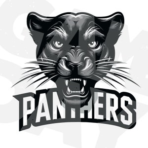 Panther Mascot Png | Panther Football Sublimation Design L Panther ...