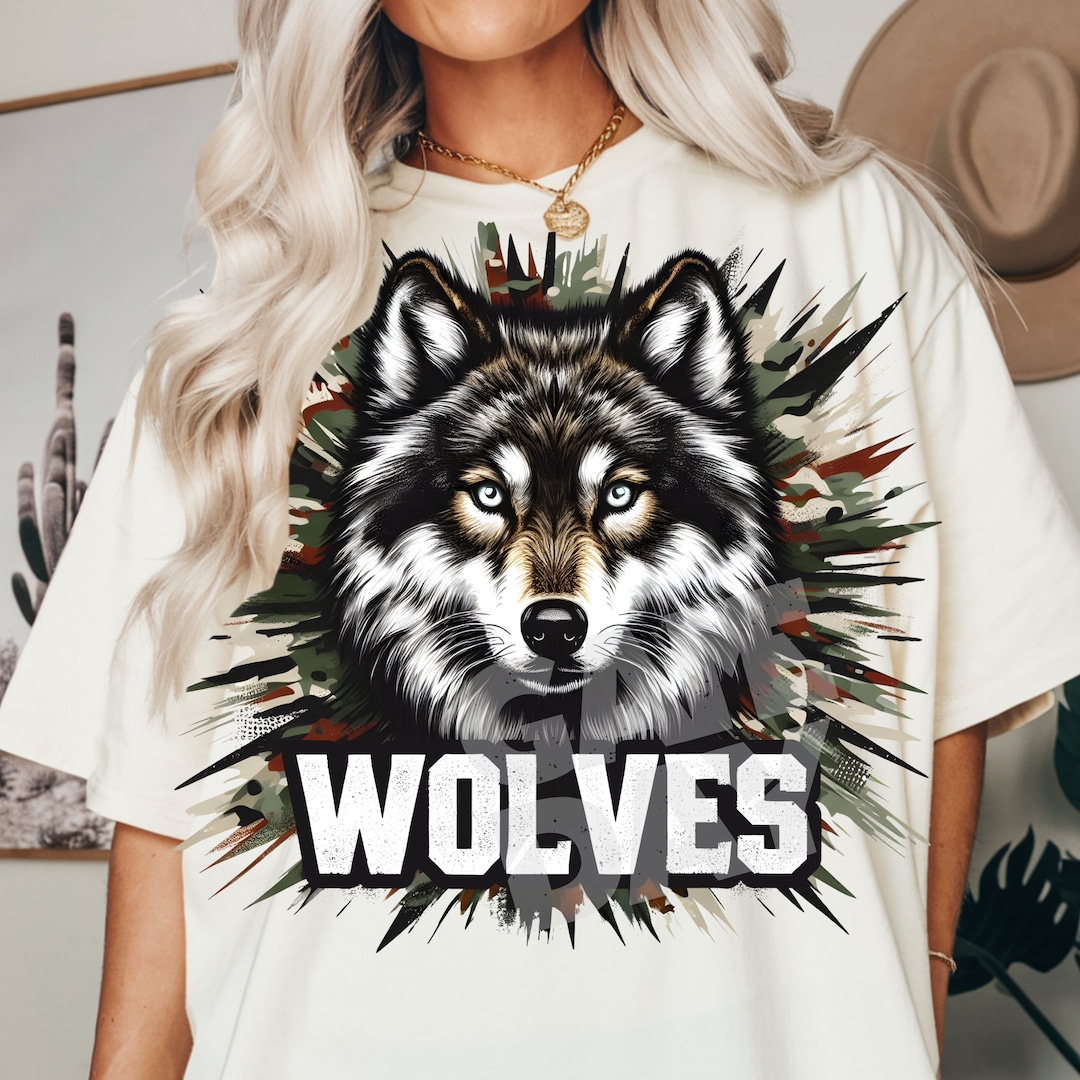Wolves Team Logo Png Wolves Camo Png, Wolves Football Png Design Wolves ...