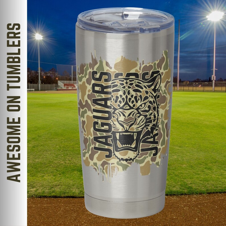 Jaguars Camo Design: Mascot PNG, T-shirt Sublimation (digital Download ...