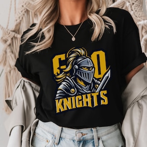 Go Knights Mascot: College Football PNG SVG (digital Download) - Etsy