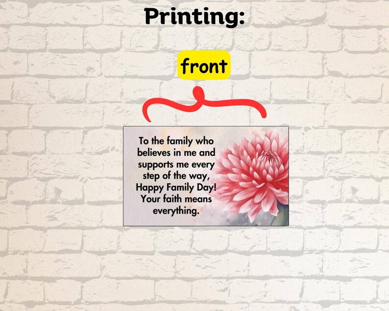 32 Family's Day Wish Cards Printable Family Appreciation Cards ...