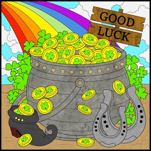 Lucky Pot of Gold - Etsy