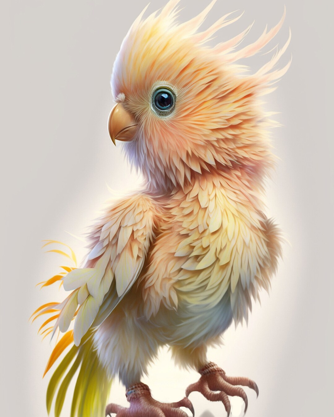 Experience the Breath Taking Beauty of a Baby Phoenix With Vibrant and ...