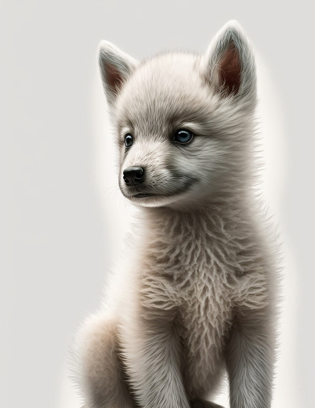 NEW Adorable Dire Pup Prints These Amazing Digital Creations - Etsy