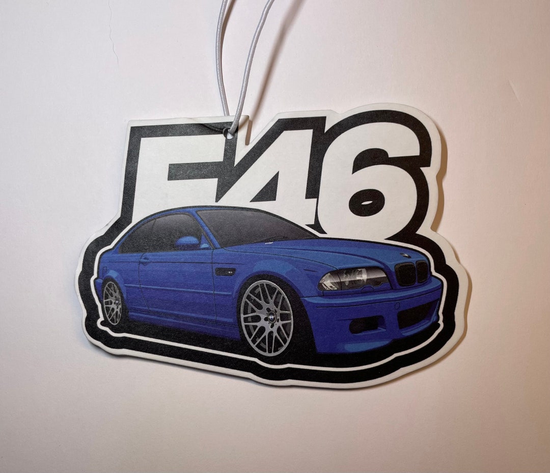 BMW E46 M3, BMW E46 Dark Blue - Air Freshener / Scented Tree - Etsy