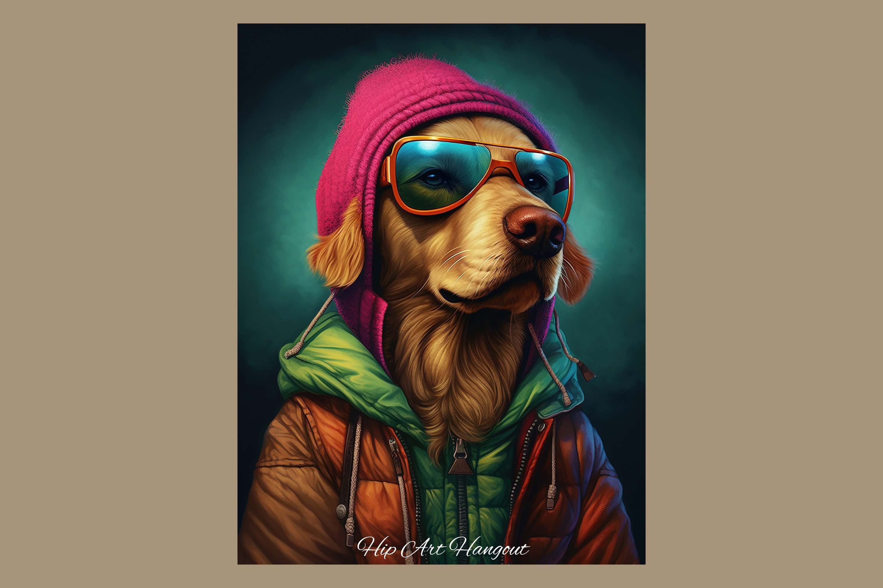 Cool Dogs Wearing Sunglasses Set of 4 Prints Boys Room Decor - Etsy