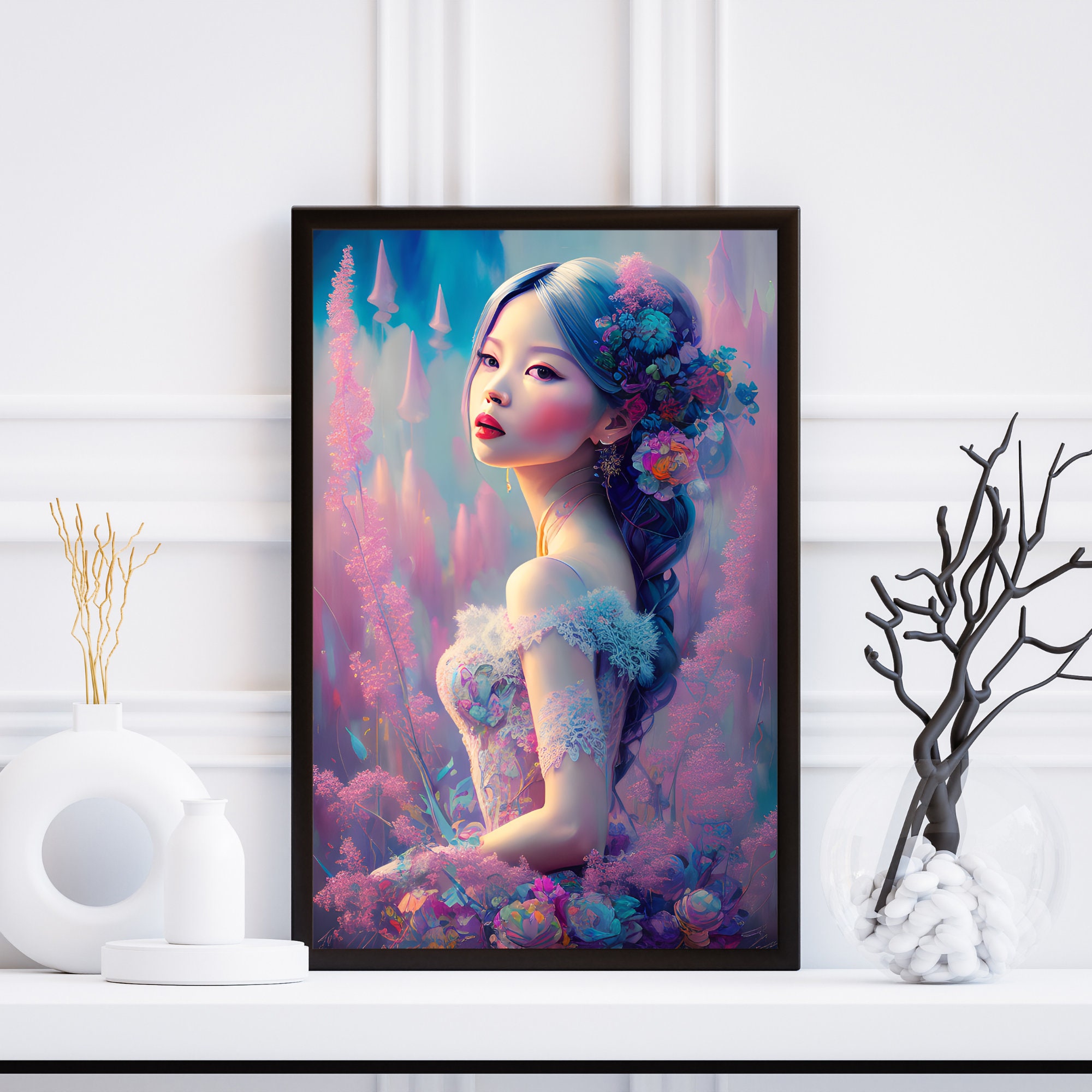 Digital Art Print AI Generated Wall Art AI Art Digital - Etsy