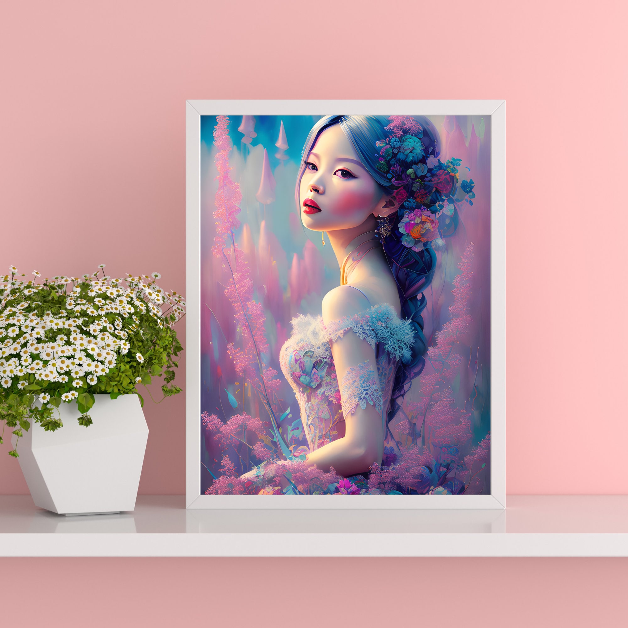 Digital Art Print AI Generated Wall Art AI Art Digital - Etsy