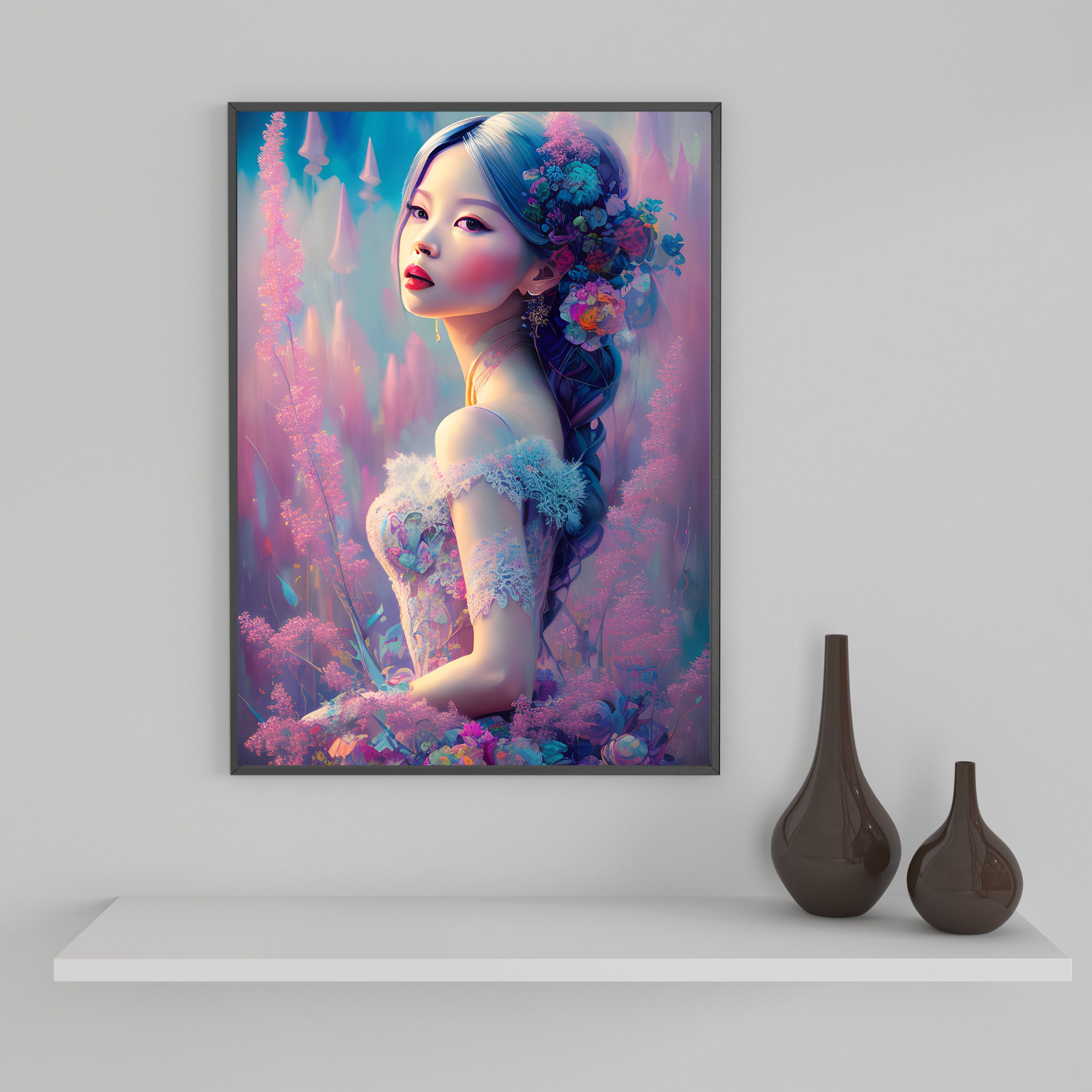 Digital Art Print AI Generated Wall Art AI Art Digital - Etsy