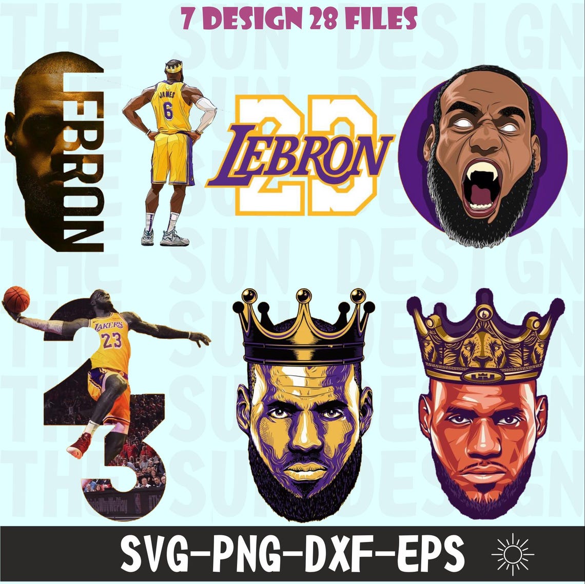 Lebron Svg, Lebron Png, Digital Files, Lebron Sticker, Digital Sticker ...