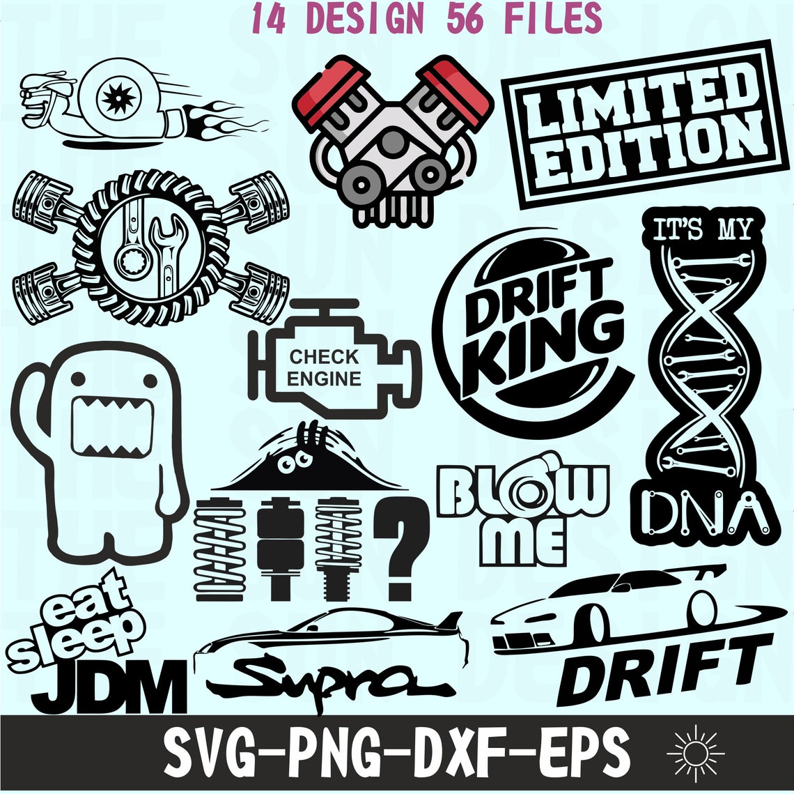 Car Sticker, Car Sticker Png, Car Sticker Svg, Digital Sticker, Car ...