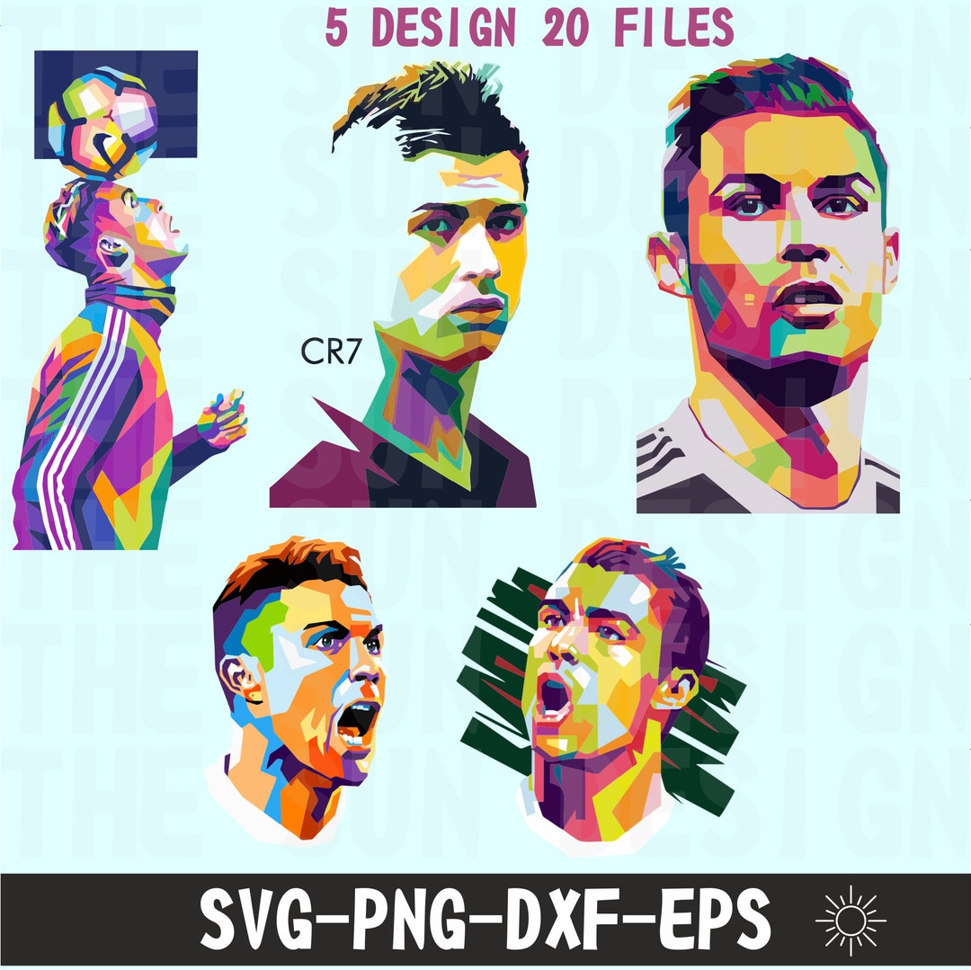 Ronaldo, Cr7, Ronaldo Sticker, Cr7 Sticker, Cr7 Design, Cr7 Digital ...