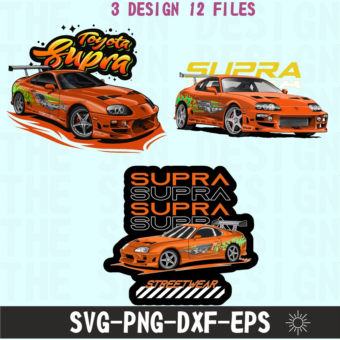 Supra Design, Fast and Furious (svg, Png, Dxf, Eps Digital Files) - Etsy