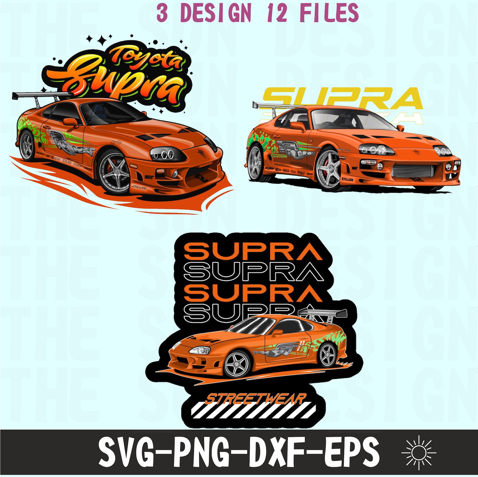 Fast and Furious , Supra Design, Supra Digital Design, Supra Png, Supra ...