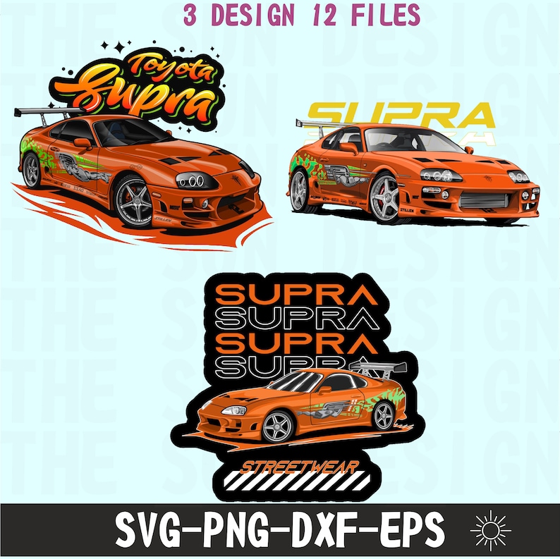 Fast and Furious , Supra Design, Supra Digital Design, Supra Png, Supra ...