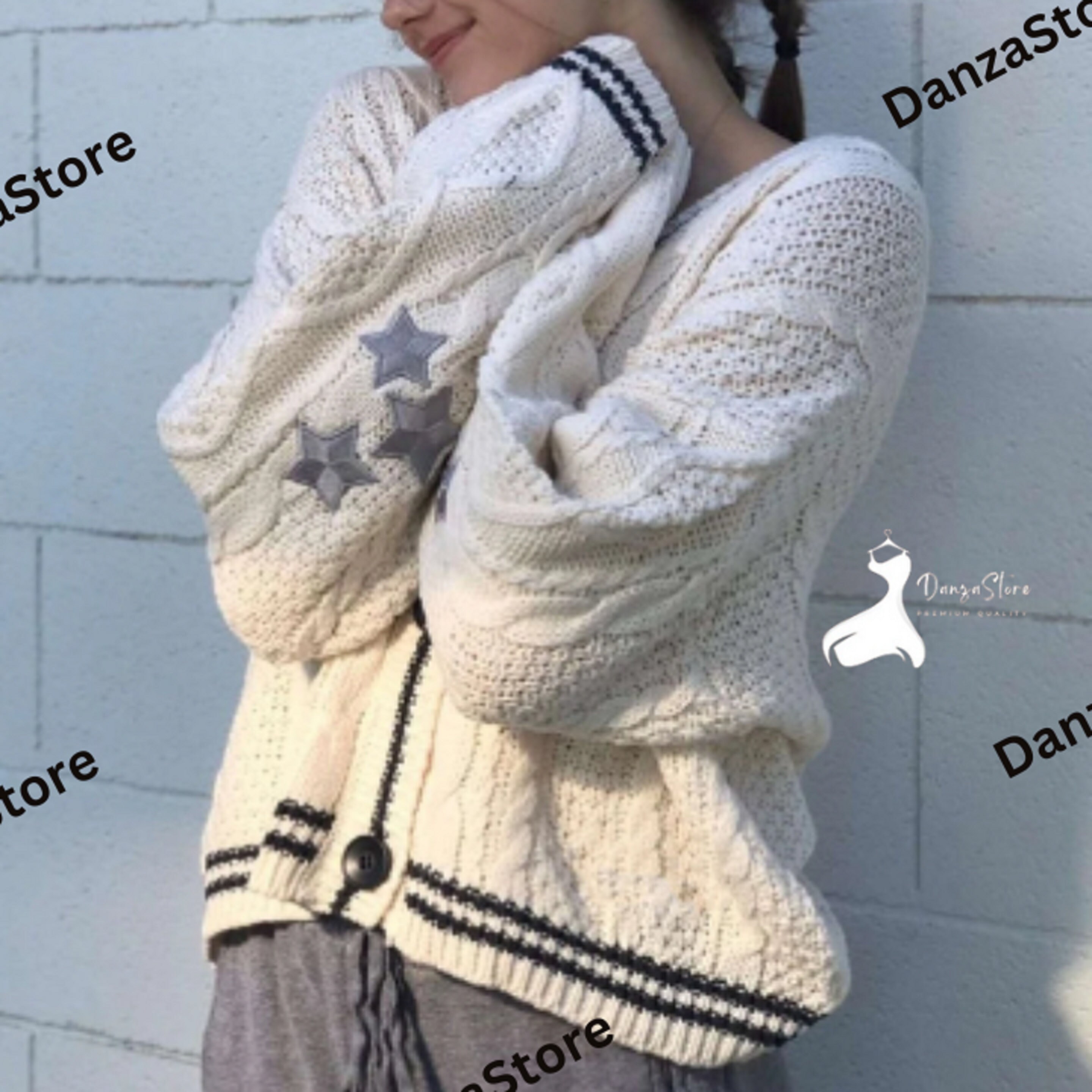 Folklore Cardigan Winter Cardigan Oversized Cardigan V Neck Sweater ...