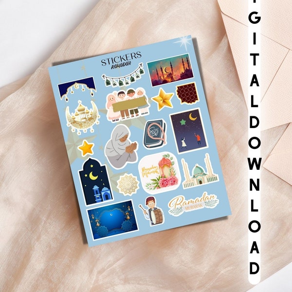 Ramadan Stickers - Etsy