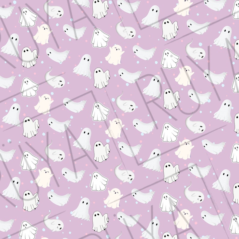 17 Cute Halloween Themed Digital Paper, Halloween Medley, Pink and ...