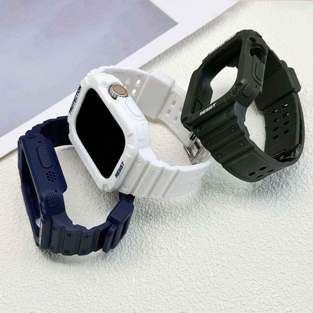 Apple Watch Protection, Sports Watch Band, Watch Band With Case, Smart ...